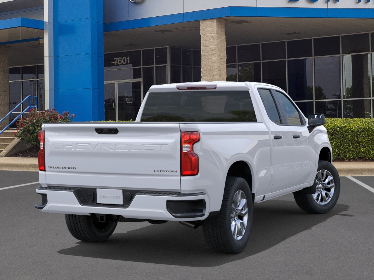 Learn About This 2026 Summit White Chevrolet Custom Silverado 1500 for ...